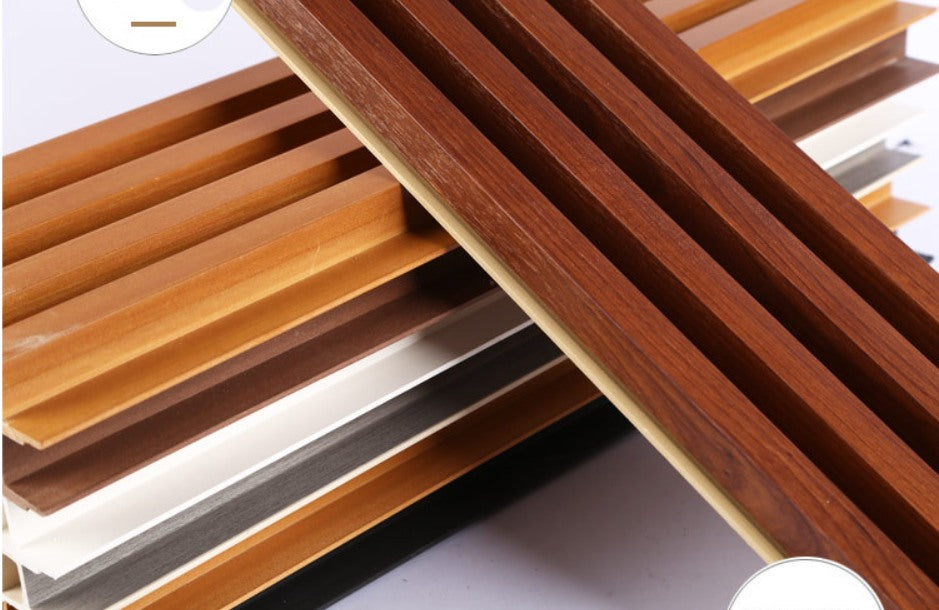 Indoor WPC Fluted Wall Panels (2900mm x 165mm x 24mm) – Comfycontainerhomes