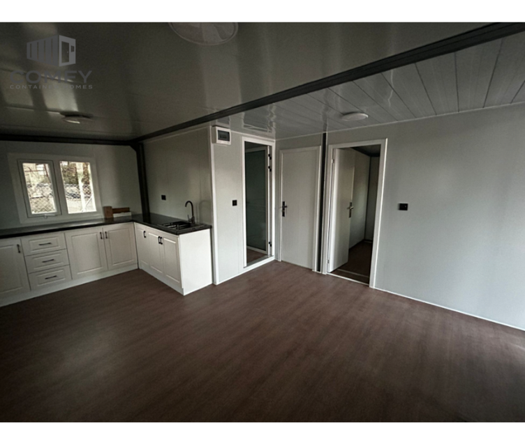 Eco Expandable Prefab Tiny Home 19x20FT Equipped with Bathroom and Kit ...