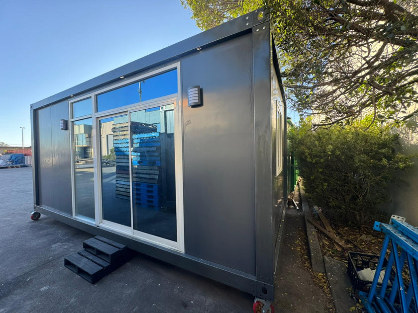 Deluxe Studio Container House 6m long x 3.3m (Ready Built) Or (Built O ...