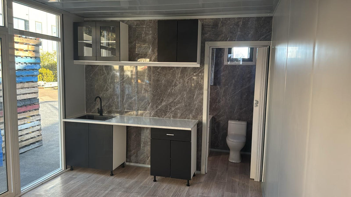 Deluxe Studio Container House 6m long x 3.3m (Ready Built) Or (Built O ...