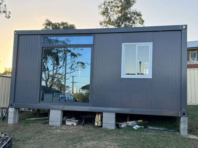 DIY 6m x 3.3m Container House Kit – 19.8sqm, Flat Pack ...